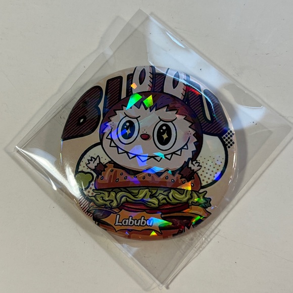 Accessories | Labubu Character Button Badge Pins 9 New | Poshmark